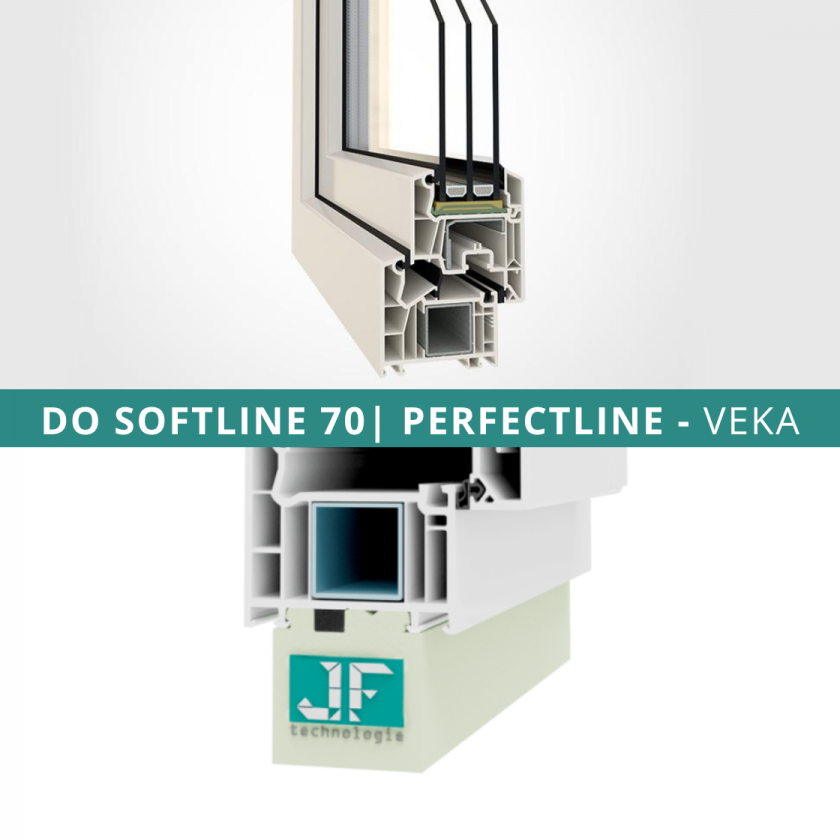 Listwa termiczna podokienna do Softline 70| Perfectline - Veka
