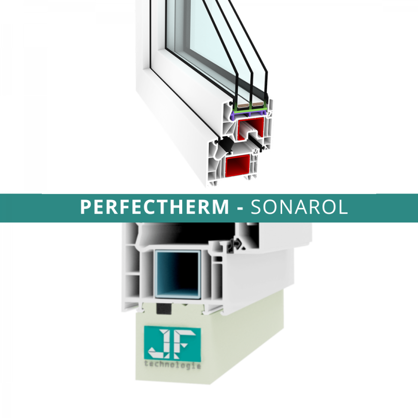 Listwa termiczna podokienna do systemu Perfectherm - Sonarol