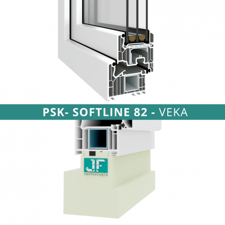 Podwalina termoizolacyjna balkonowa/fix do systemu Softline 82 - Veka