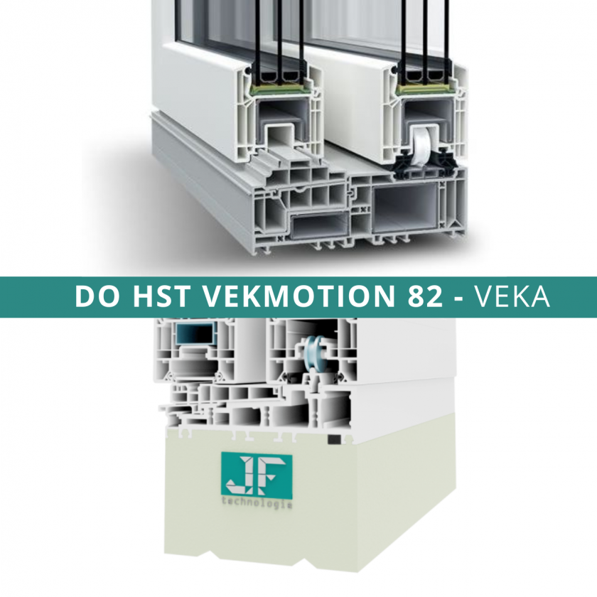 Podwalina termoizolacyjna HS / HST do systemu Vekamotion 82 - Veka