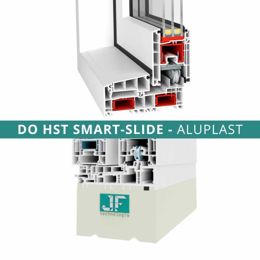 Podwalina termoizolacyjna HS / HST do systemu Smart Slide - Aluplast