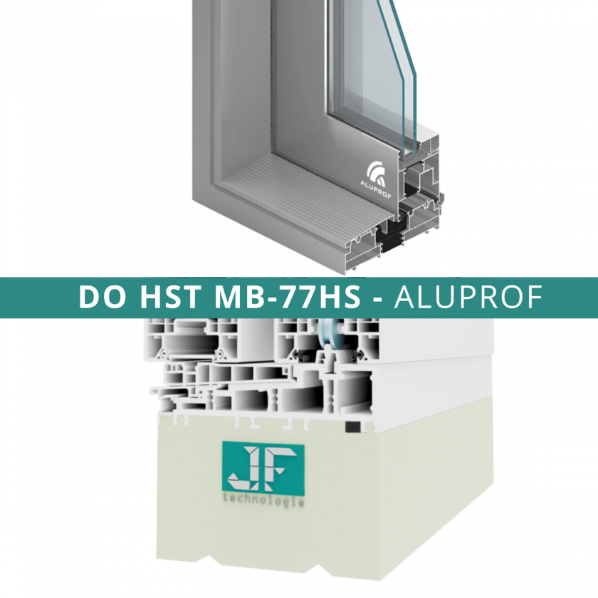 Podwalina termoizolacyjna HS / HST do systemu MB-77HS - Aluprof